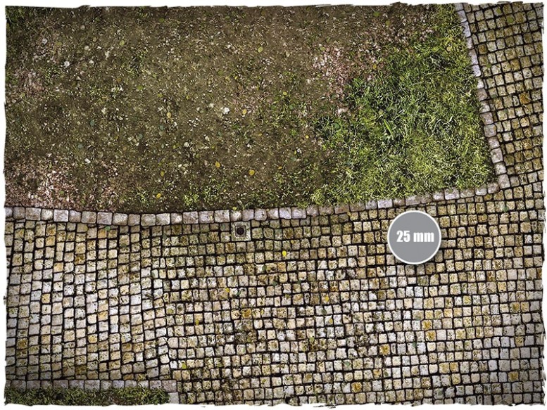 Game mat - Cobblestone Streets | DeepCut Studio
