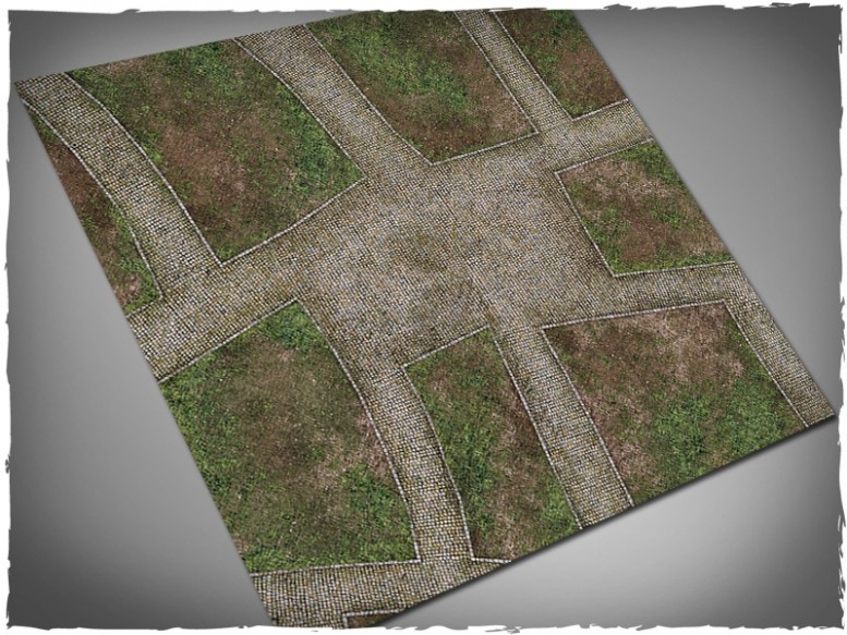 Game mat - Cobblestone Streets | DeepCut Studio
