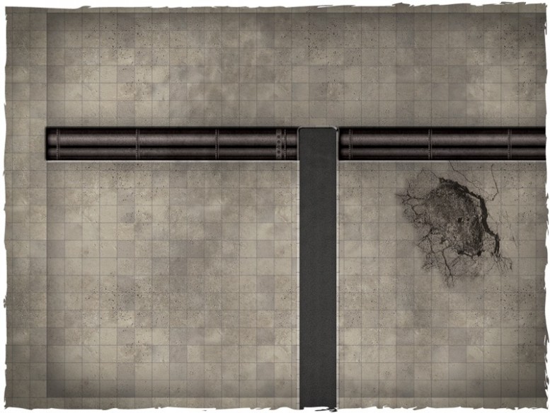 Game mat - Cityscape #2 | DeepCut Studio