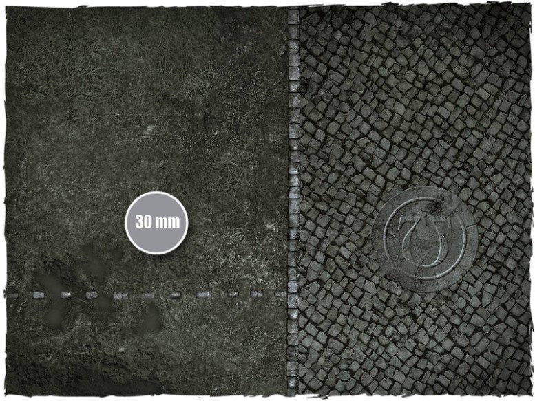 Game mat - Morticians Guild Ball pitch | DeepCut Studio