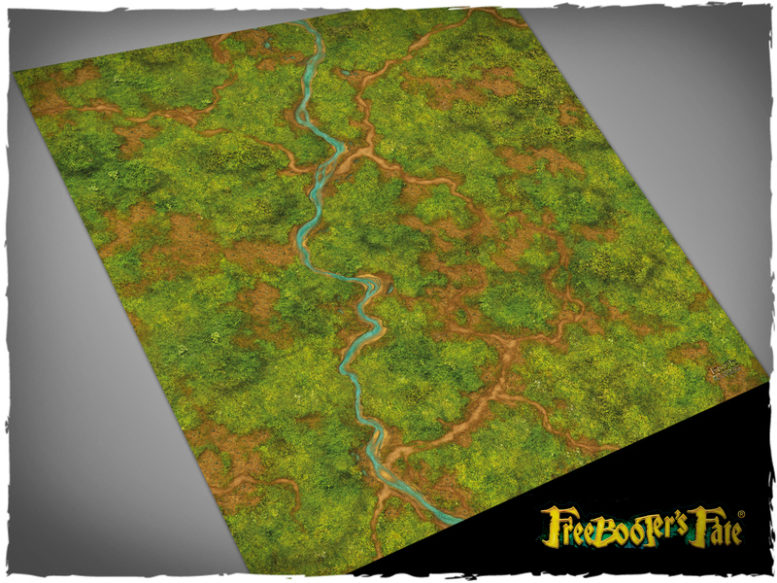 Game mat - Freebooter's Fate Jungle | DeepCut Studio