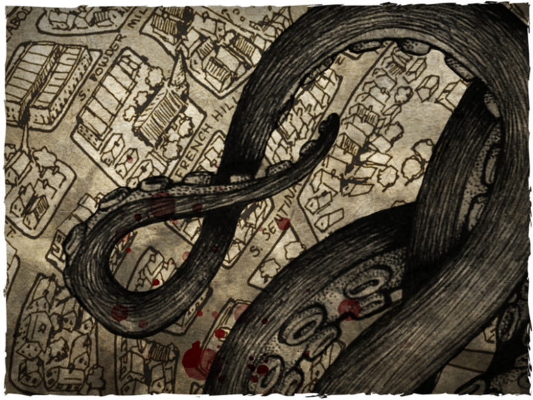 Game mat - Arkham Horror | DeepCut Studio