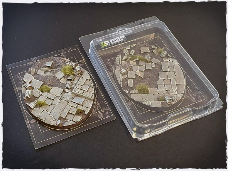 Battle ready bases - Temple, 120 mm, oval, x1 | DeepCut Studio