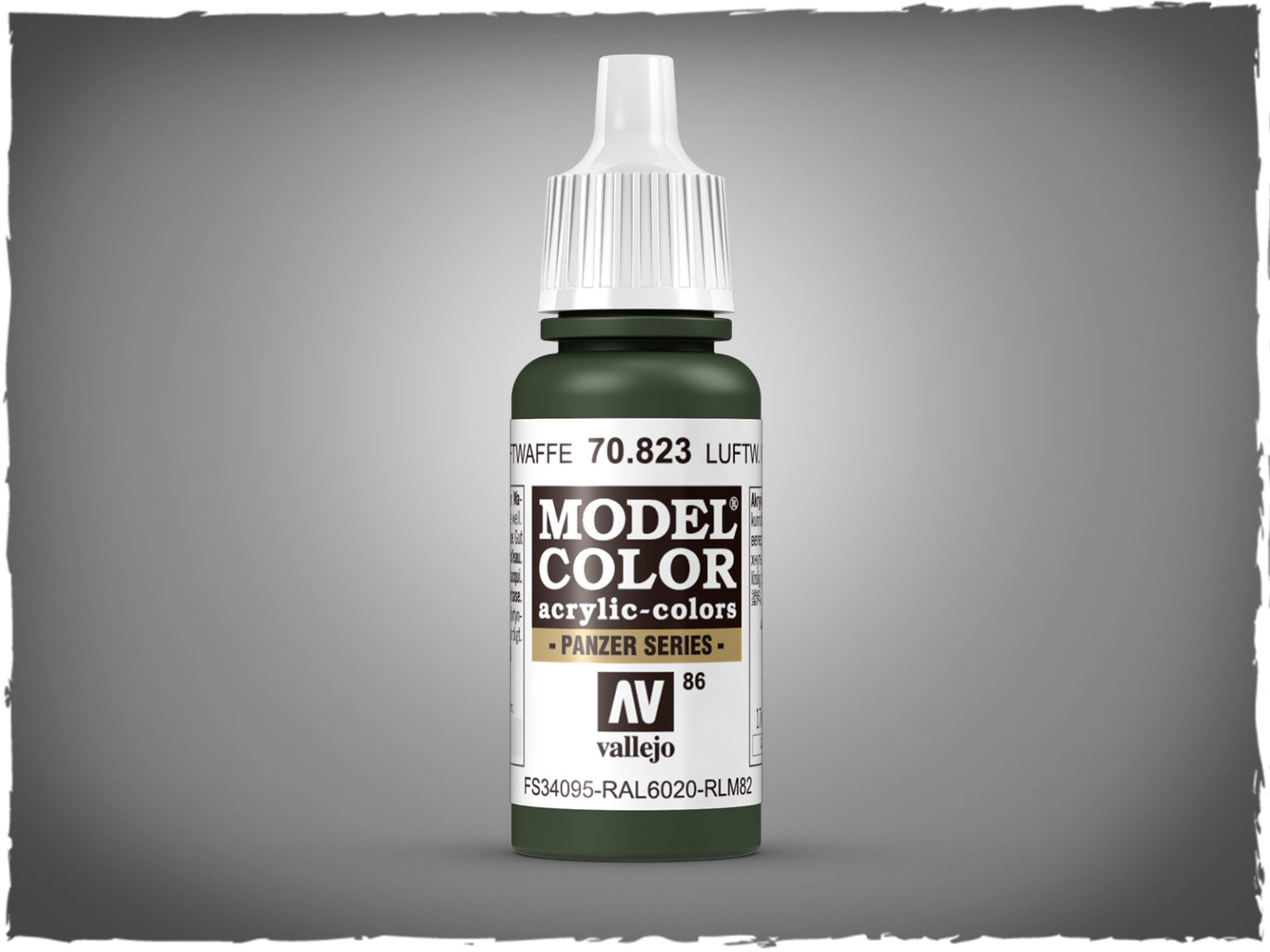 Vallejo Model Color acrylic paint - 70.823 Luftwaffe Camouflage Green | DeepCut Studio