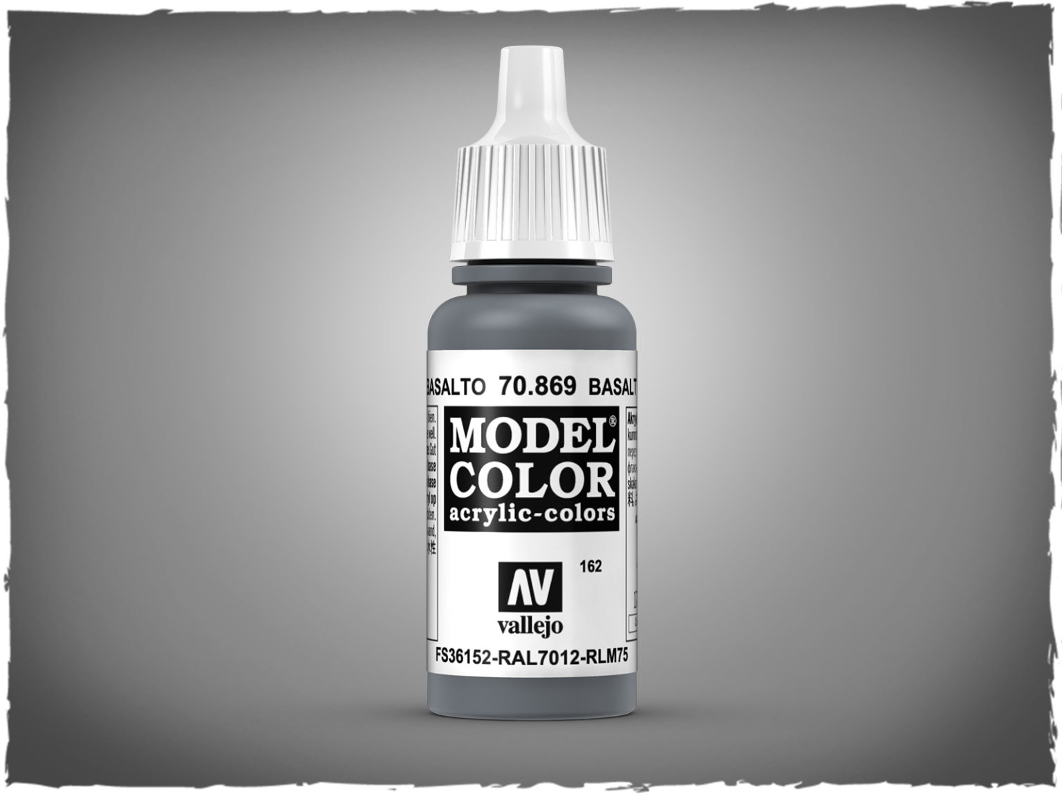 Vallejo Model Color acrylic paint - 70.869 basalt grey | DeepCut Studio