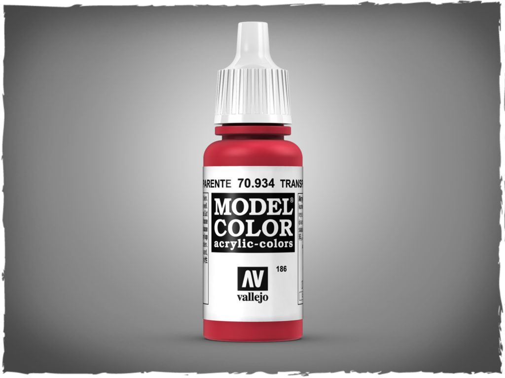 Vallejo Model Color acrylic paint - 70.934 Transparent Red | DeepCut Studio
