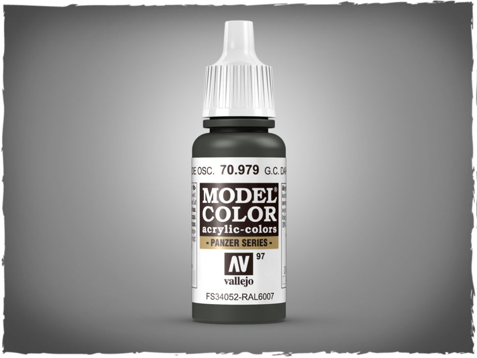 Vallejo Model Color acrylic paint - 70.979 German Camouflage Dark Green ...