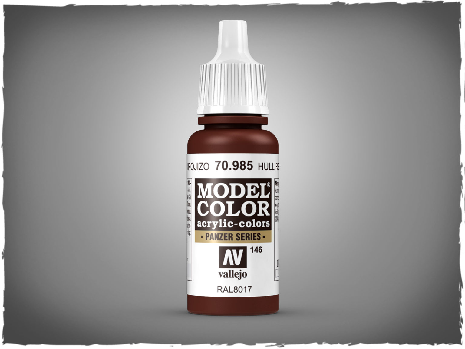 Vallejo Model Color acrylic paint - 70.985 Hull Red | DeepCut Studio