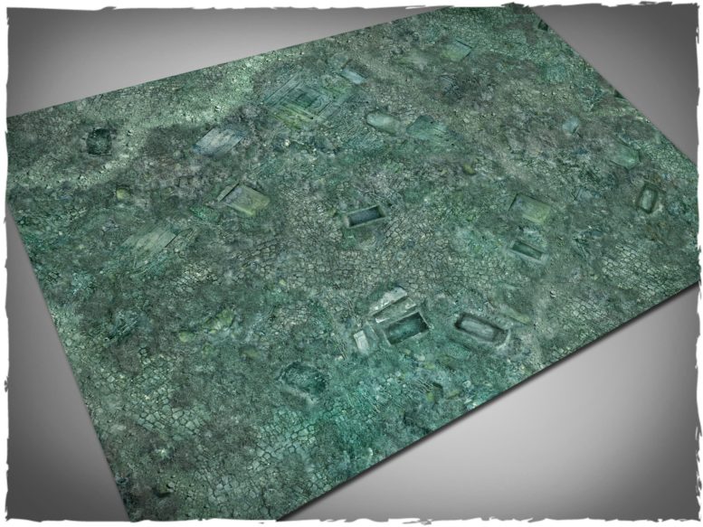 Game mat - Burial Grounds | DeepCut Studio