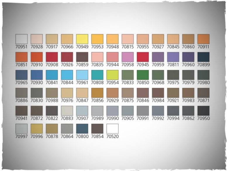 Vallejo paint set - 70.175 Model Color Combination | DeepCut Studio