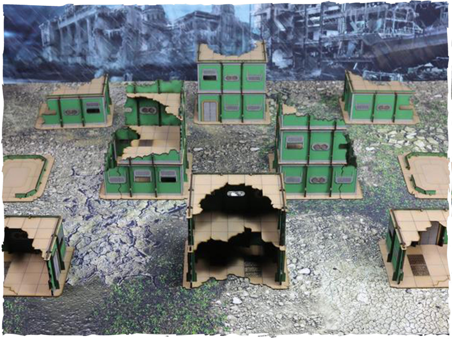 Jungle Military Base Set | DeepCut Studio