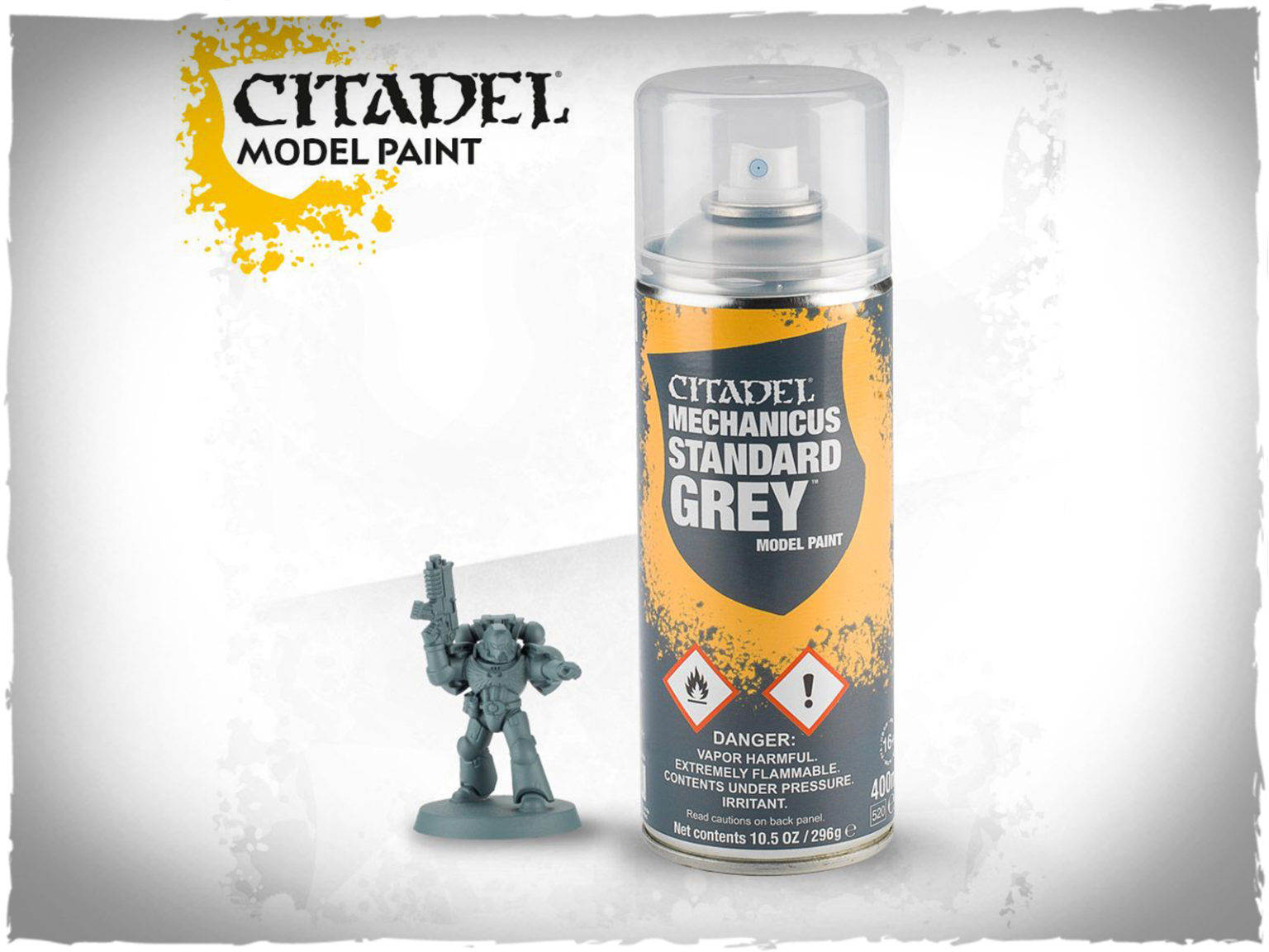 Citadel spray - 62-26 Mechanicus Standard Grey | DeepCut Studio