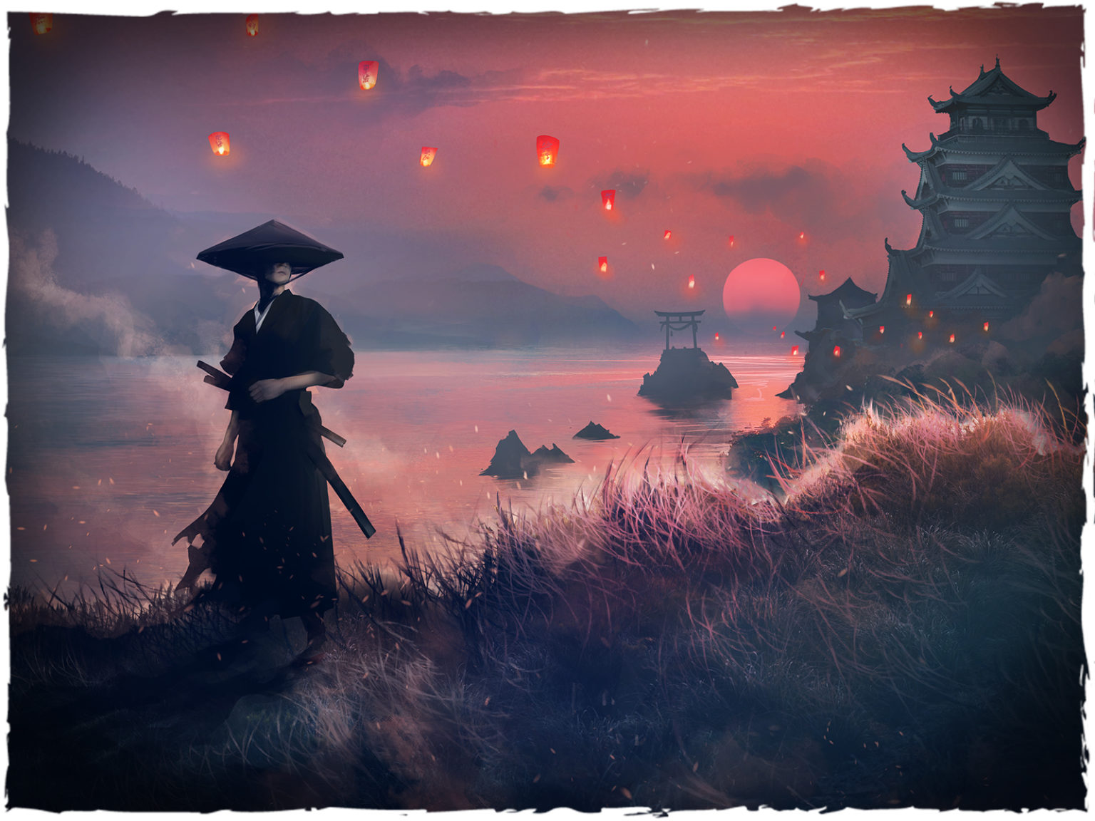 Game mat - TCG Samurai | DeepCut Studio