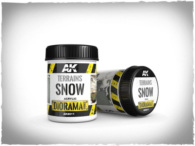 AK dioramas - Terrains Snow | DeepCut Studio