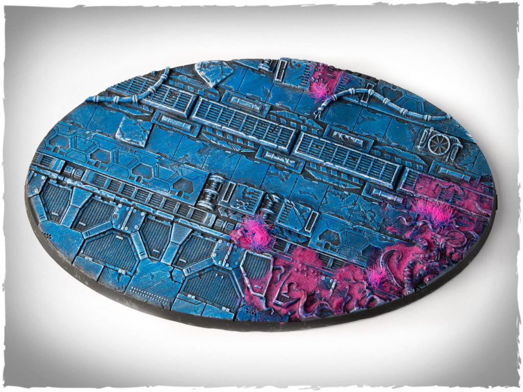Battle ready bases - Alien Infestation, 170 mm, oval, x1 | DeepCut Studio