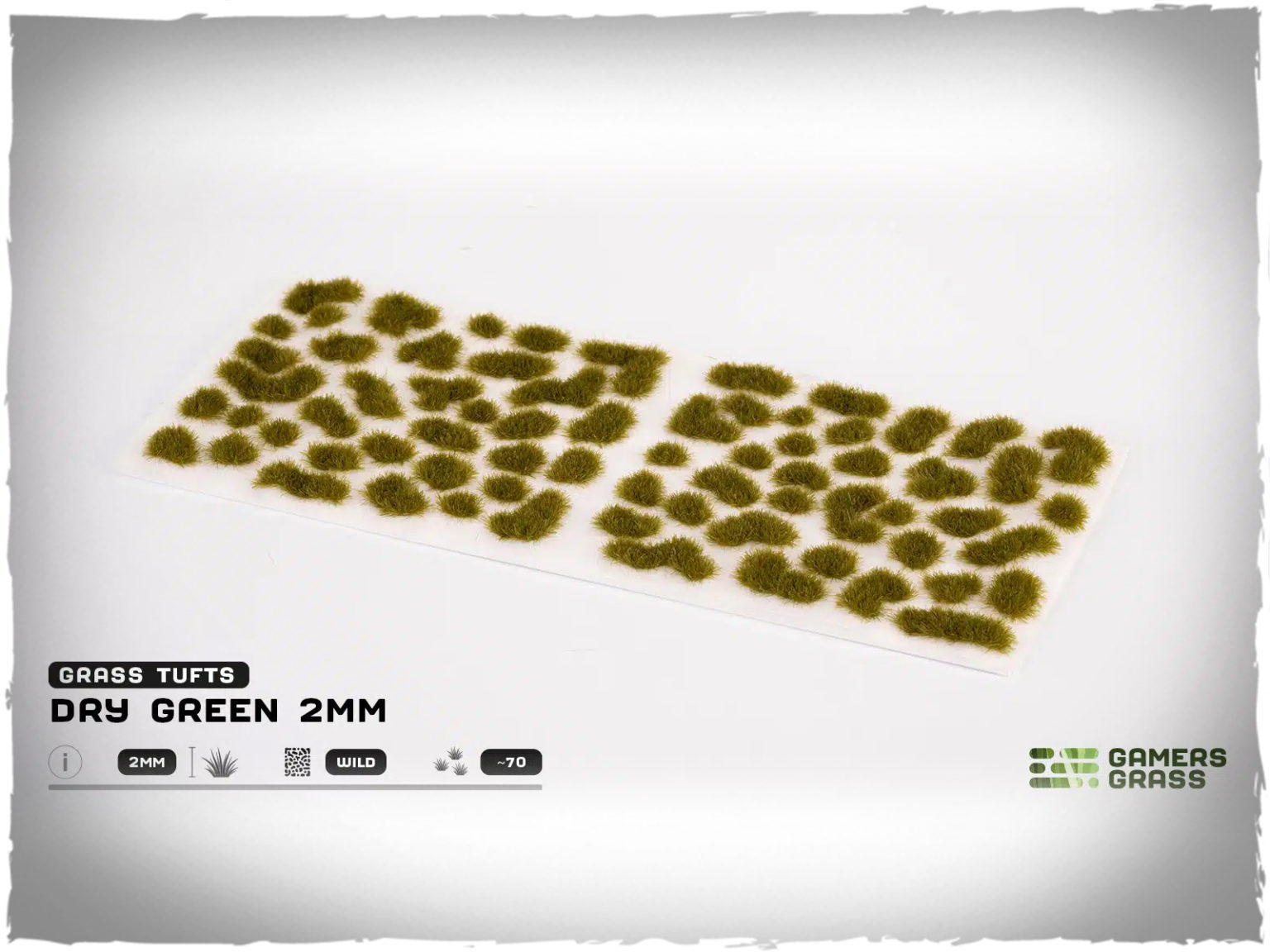 GamersGrass tuft - Dry Green (2mm) | DeepCut Studio