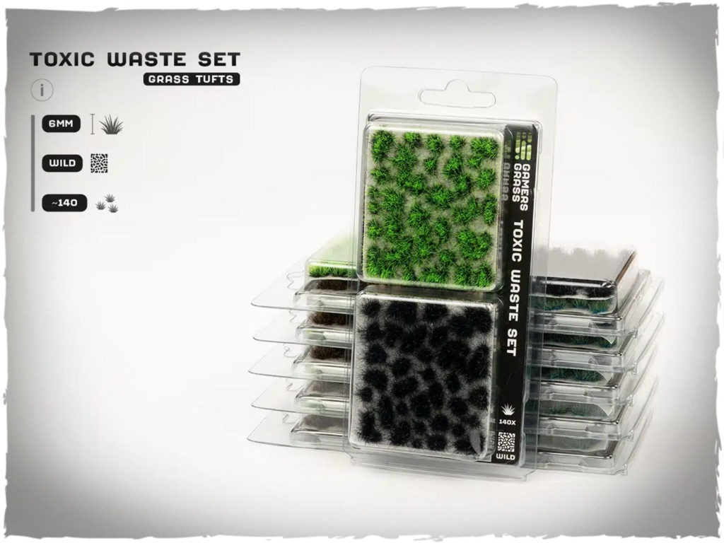 GamersGrass tuft - Toxic Waste set (6mm) | DeepCut Studio