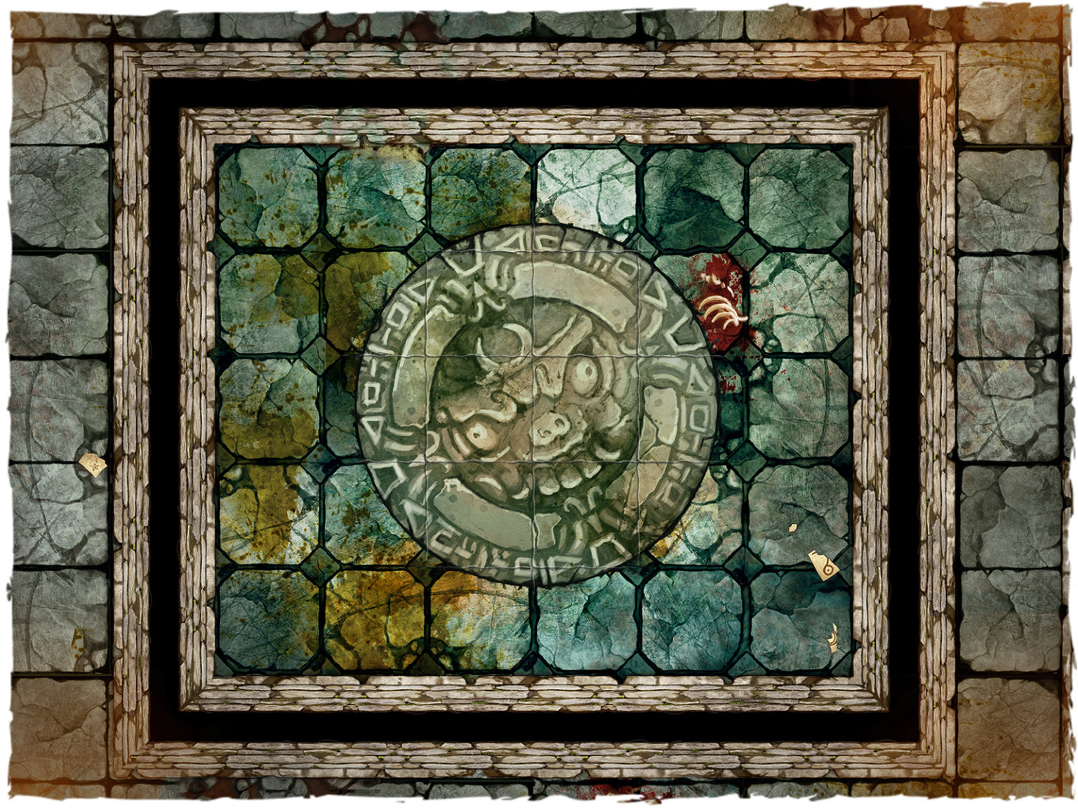 Game mat - Heroquest Core Set alternate | DeepCut Studio