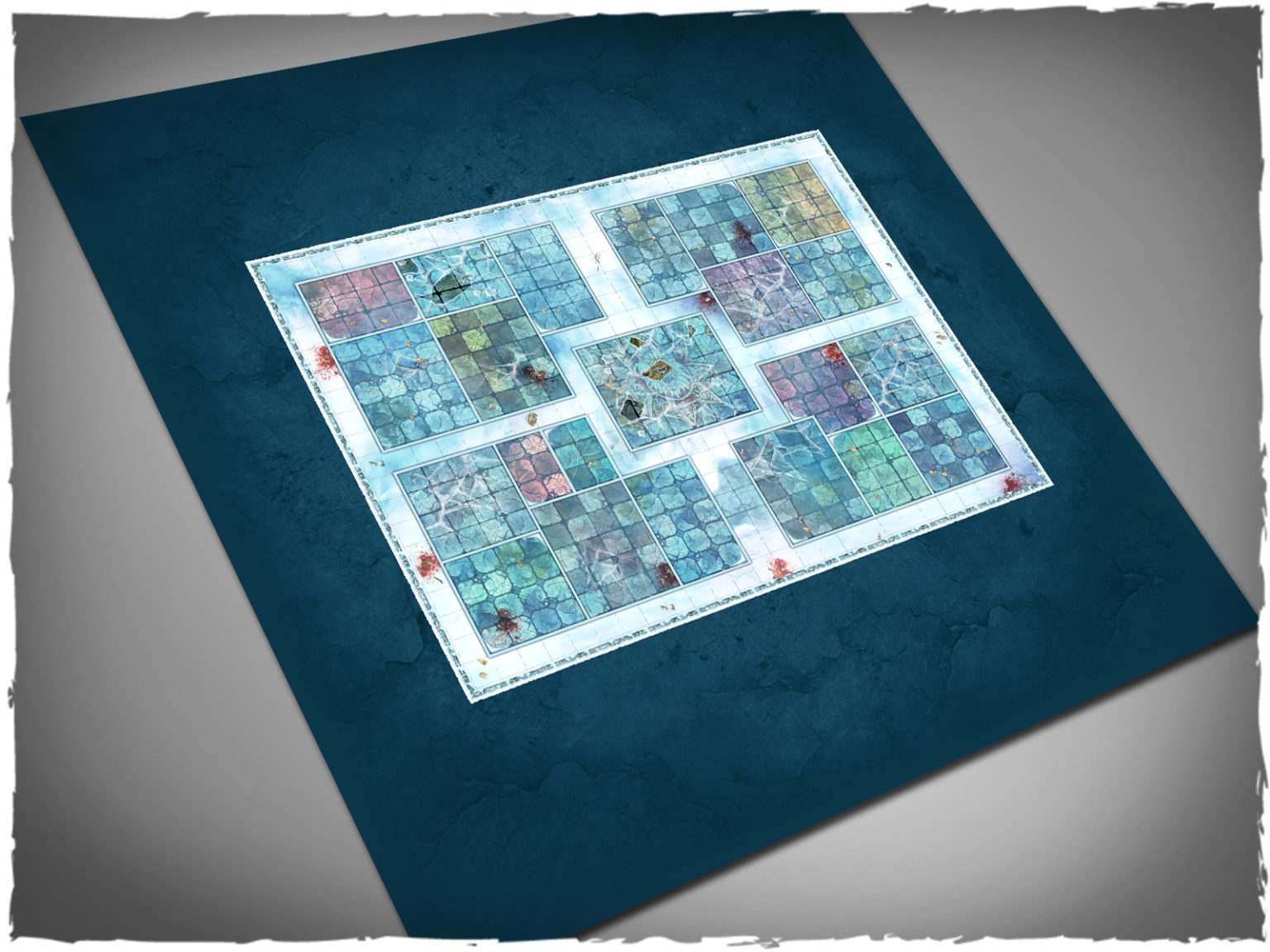 Game mat - Heroquest Frozen Horror standard | DeepCut Studio