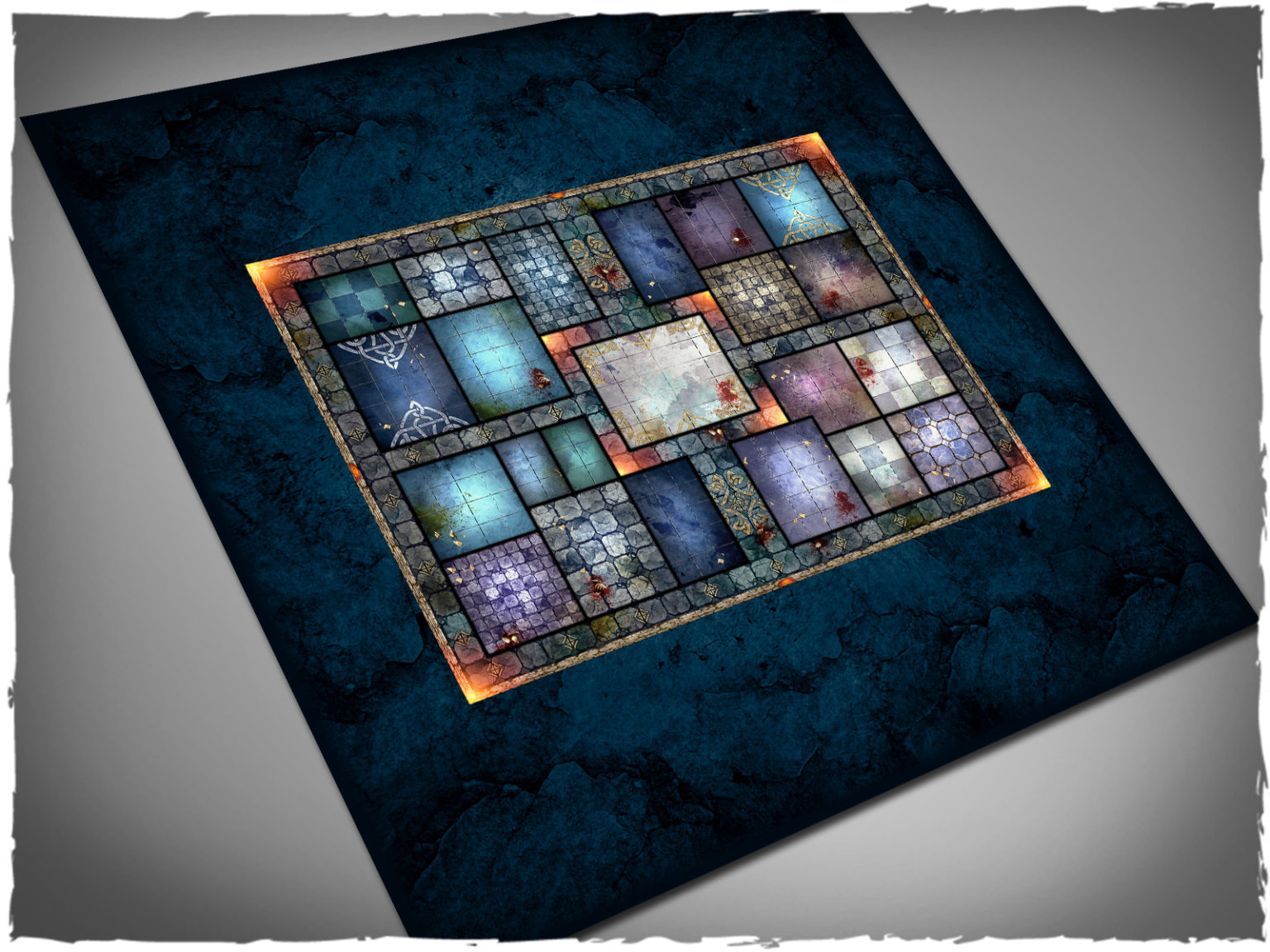 Game mat - Heroquest Mage of the Mirror standard | DeepCut Studio