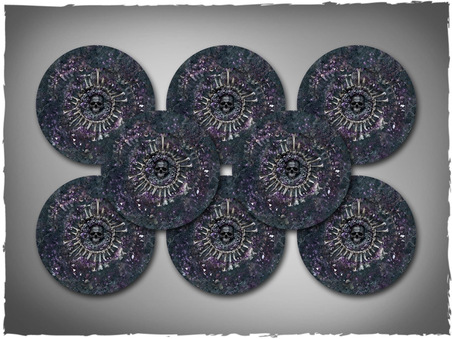Warhammer AoS objective markers - Realm Of Death | DeepCut Studio