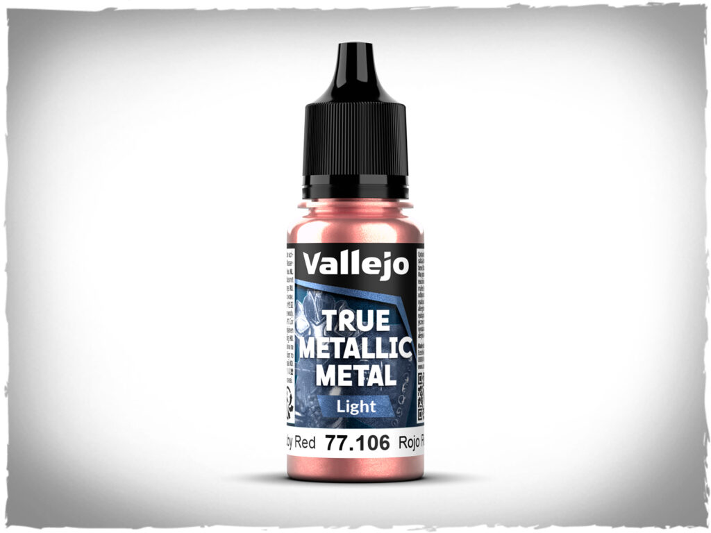 Vallejo True Metallic Metal - Ruby Red Light | DeepCut Studio